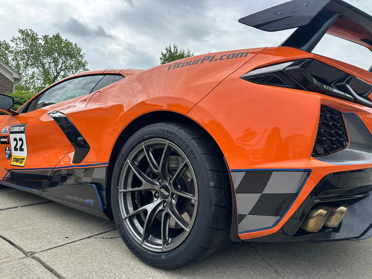 C8 Stingray with Vitour Tempesta P1 200TW Racing Tires – Vitour ...
